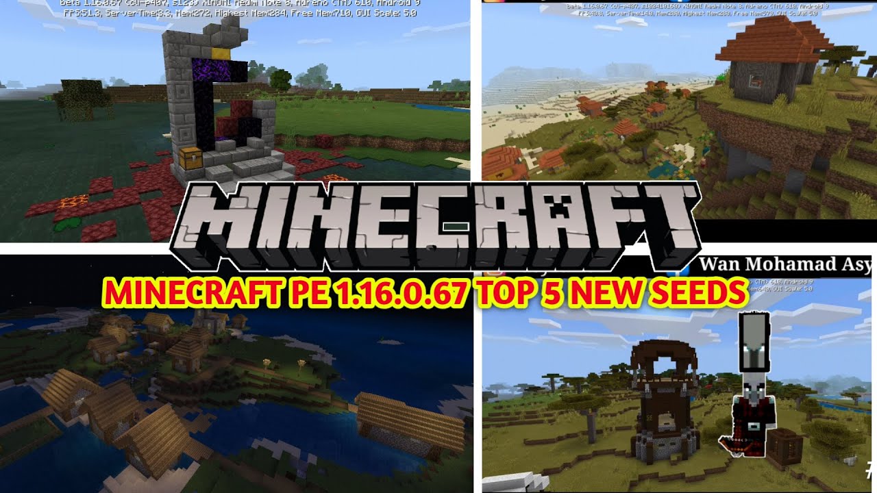 Mcpe : Top 5 Mcpe Seeds For Best Survival - Mcpe seeds portal - Mcpe ...