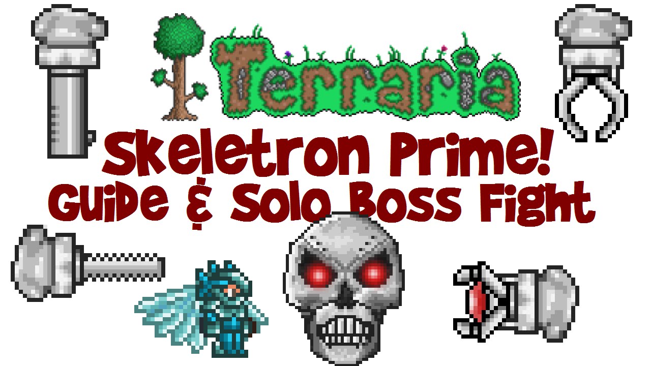 Skeletron Prime Guide & SOLO Boss Fight! (Terraria 1.3 Let's Play PC ...