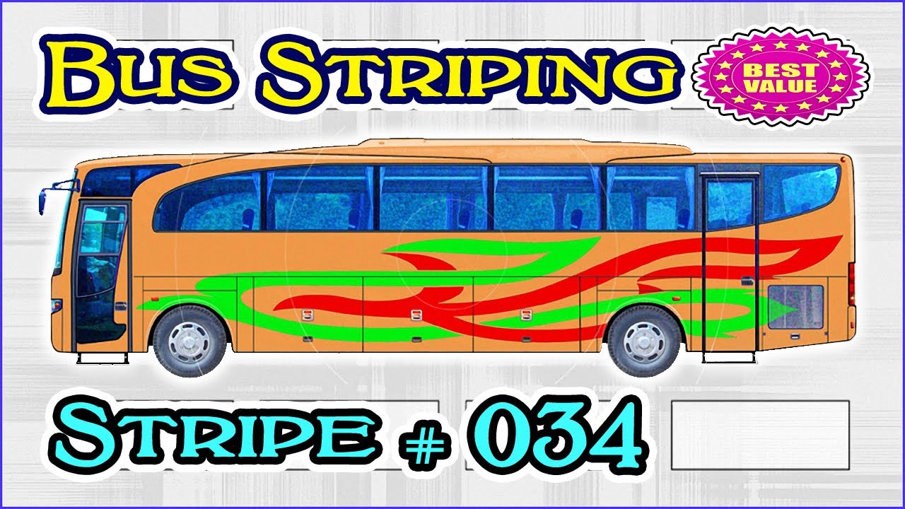 Simple and Strong image of Bus Striping - YouTube
