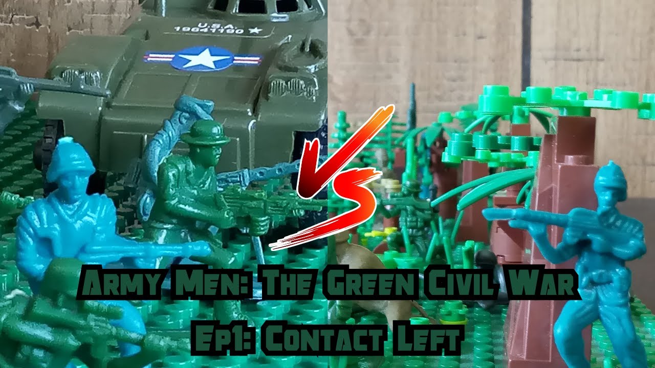 Army Men:The Green Civil War Episode 1:Contact Left - YouTube