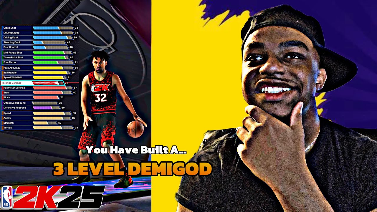 DGE Droppa OFFICIAL NBA 2K25 Next Gen Build! Best Build On NBA 2K25 ...