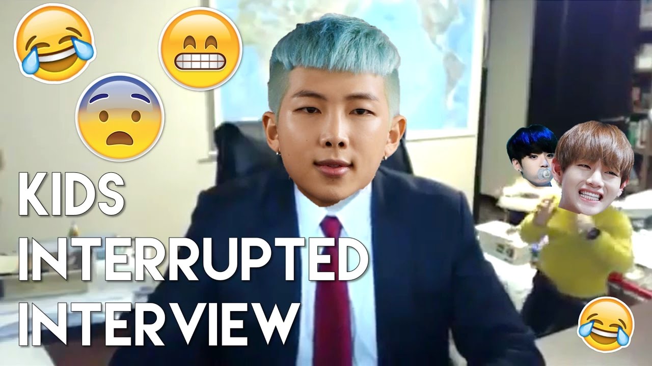 Kids Interrupt News Interview [BTS Parody] - YouTube