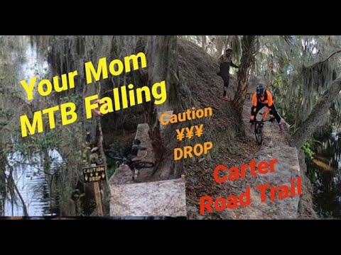 MTB Crash At Carter Road "Your Mom Trail" - YouTube