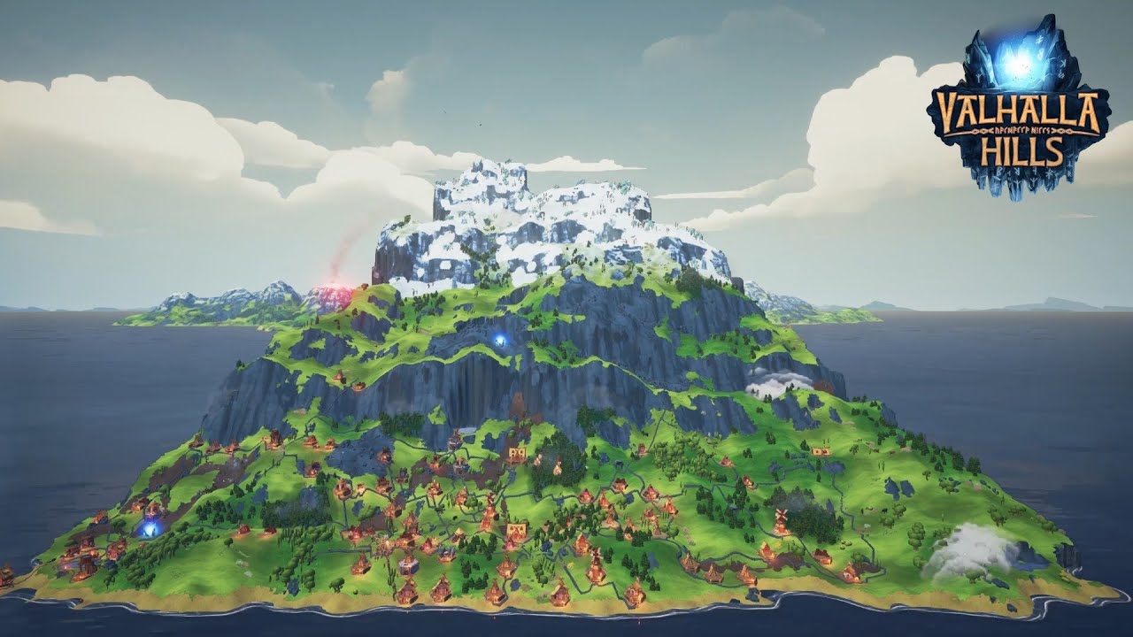 Valhalla Hills - "A Map from start to finish" Timelapse - YouTube