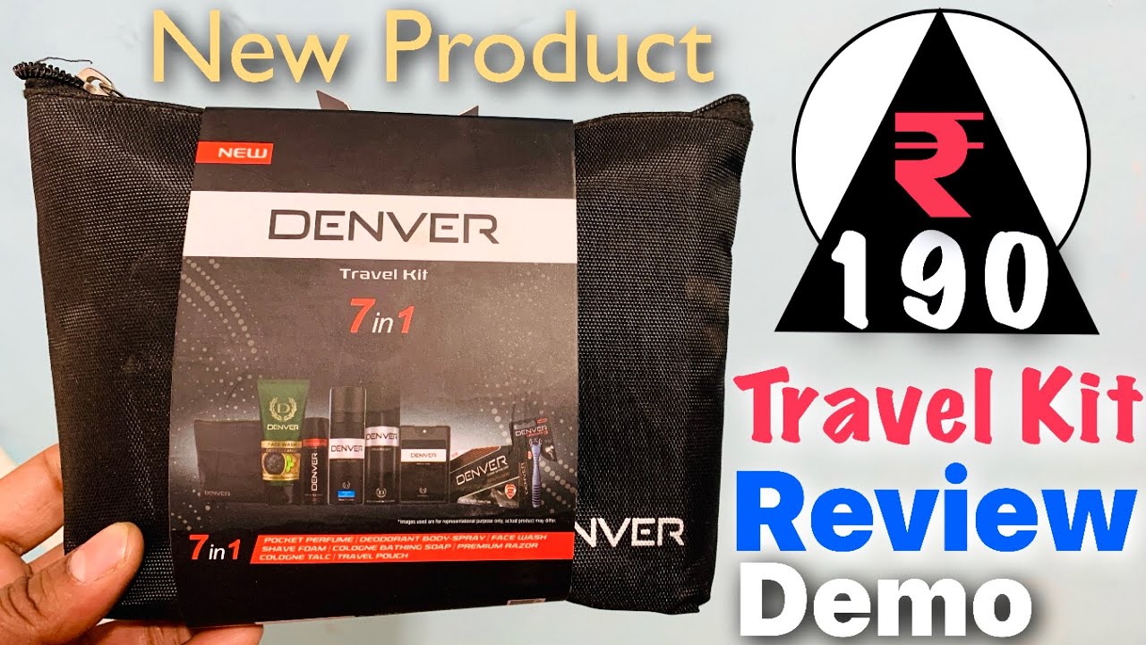 Denver 7 In 1 Travel Kit Review | क्या सामान हैं अंदर ? - YouTube