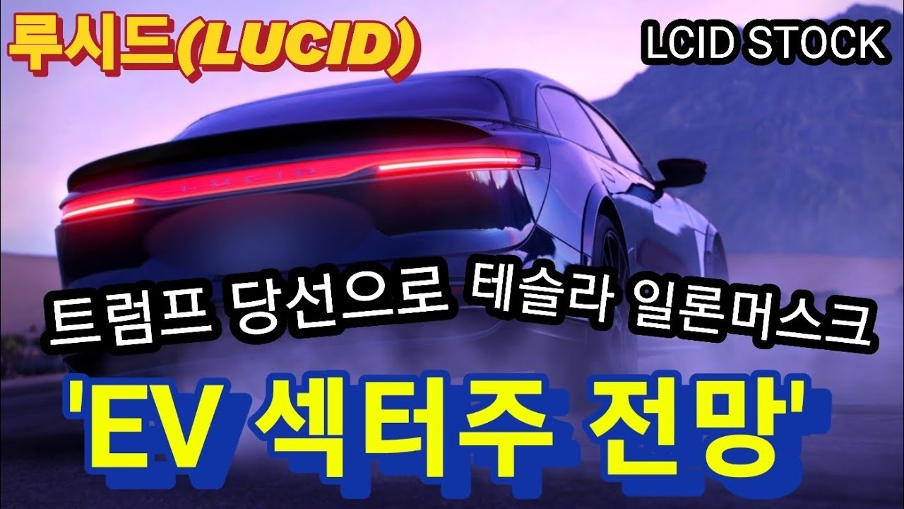 트럼프 당선으로 망했다는 EV 섹터주의 전망! - YouTube