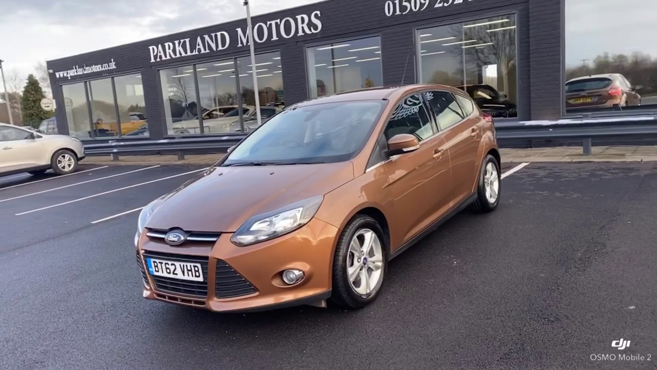 2012 Brown Ford Focus Zetec Walkround - YouTube