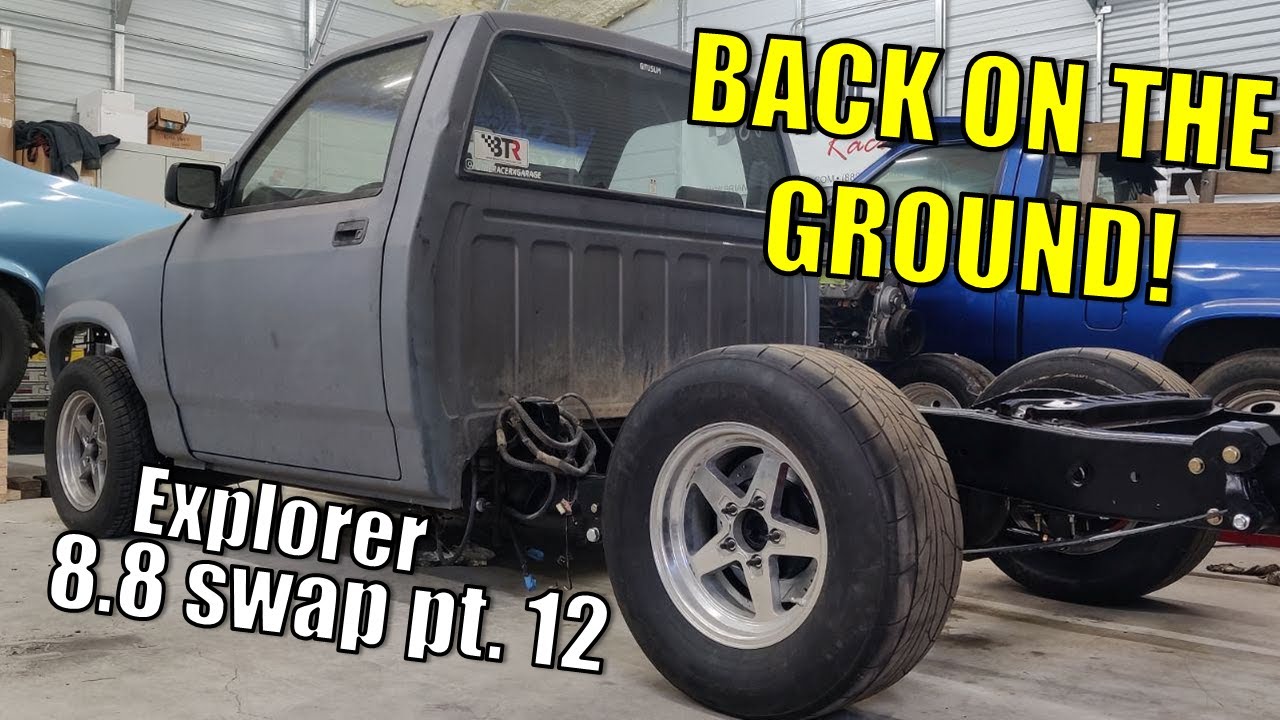 Dodge Dakota CalTrac Install + Final install of the Ford 8.8 Rearend ...