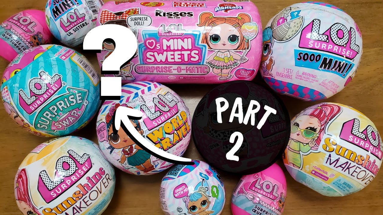 ASMR LOL Surprise Unboxing No Talking Part 2 Oddly Satisfying - YouTube