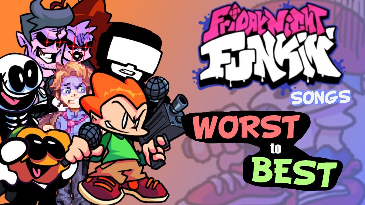 Every Friday Night Funkin Song RANKED (Week 1-7) - YouTube