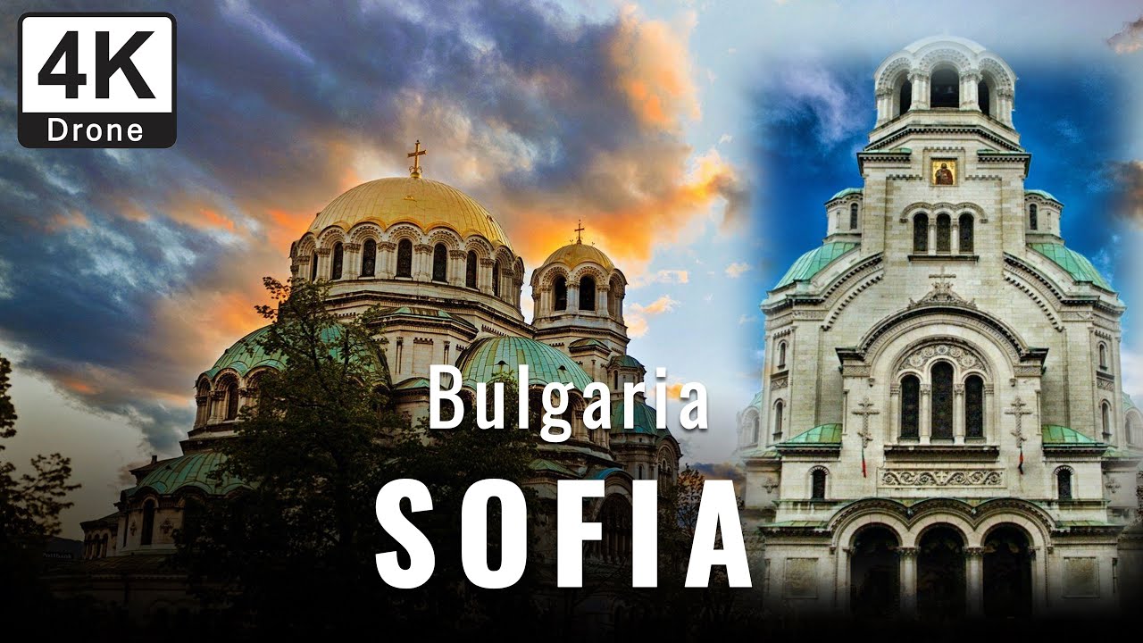 Sofia Bulgaria 🇧🇬 | Ancient Serdika to Golden Domes | 4K Drone City ...