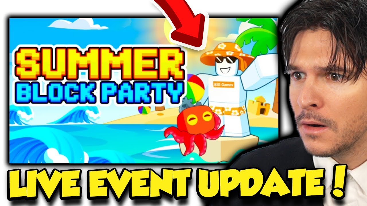 LIVE SUMMER BLOCK PARTY EVENT UPDATE IN PET SIMULATOR 99!! - YouTube