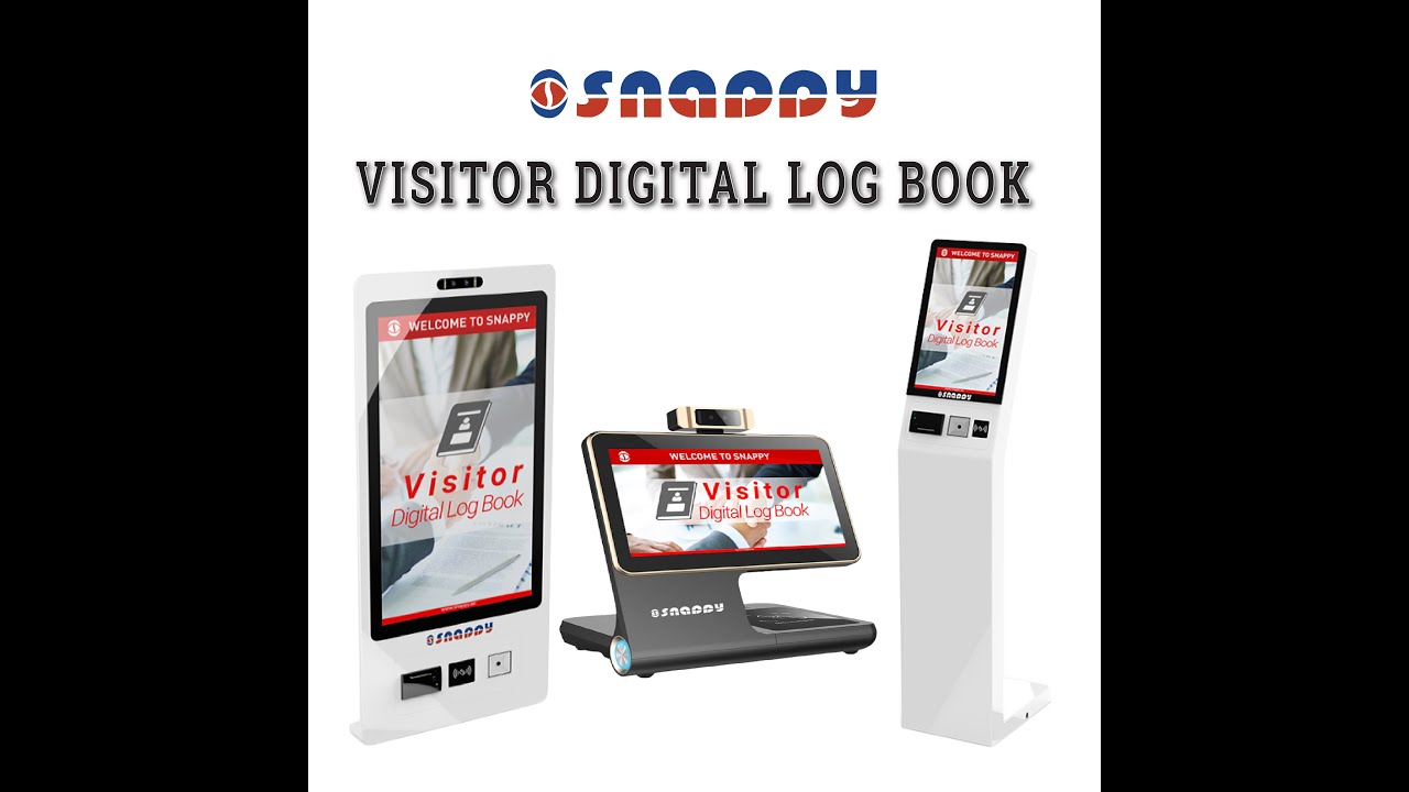 Snappy Visitor Digital Logbook. Live Demo - YouTube