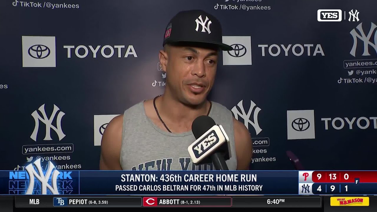 Giancarlo Stanton discusses the importance of being ready - YouTube