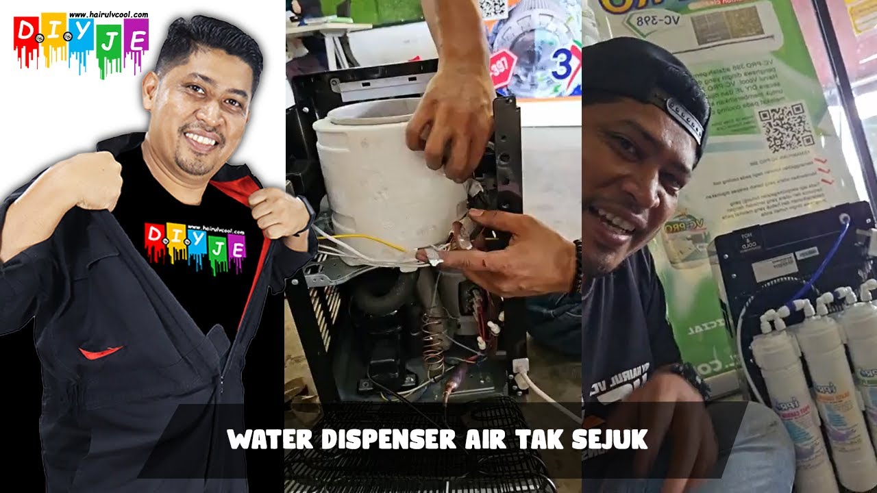 WATER DISPENSER AIR TAK SEJUK - YouTube