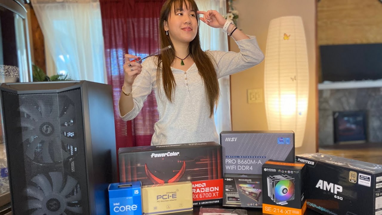 PC Build for My Brother with RX 6700 XT! - YouTube