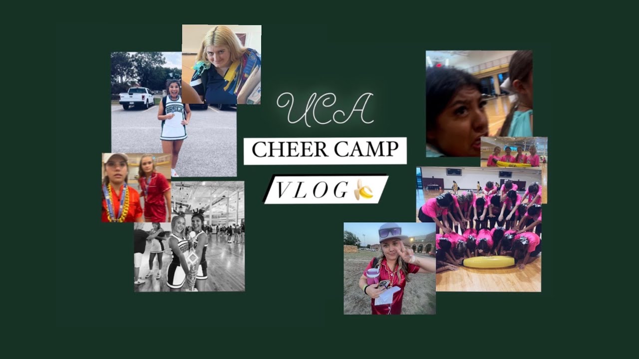 UCA CHEER CAMP VLOG🍌 | banana for the first ever?!? - YouTube