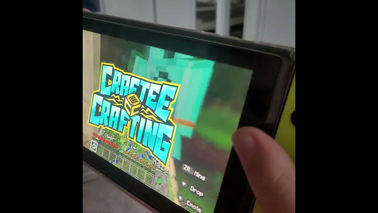 Start of Craftee crafting - YouTube