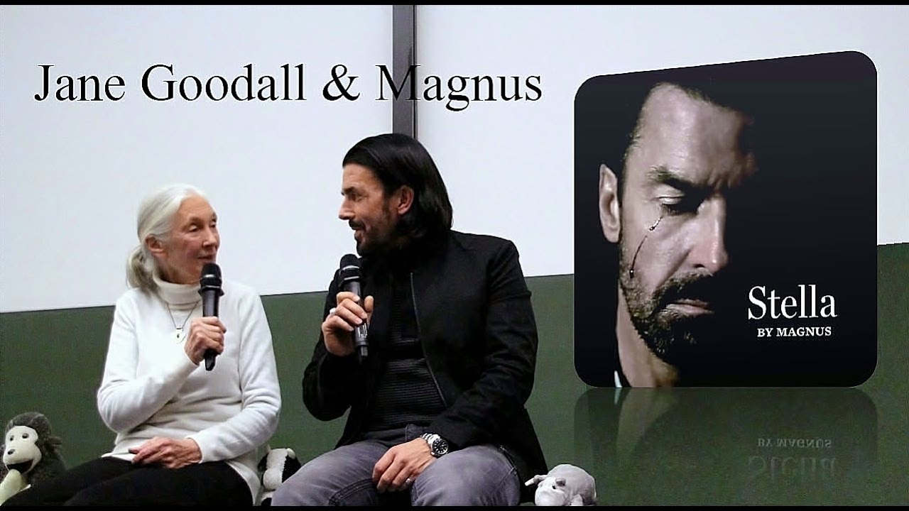 Jane Goodall & MAGNUS with the Song STELLA - YouTube