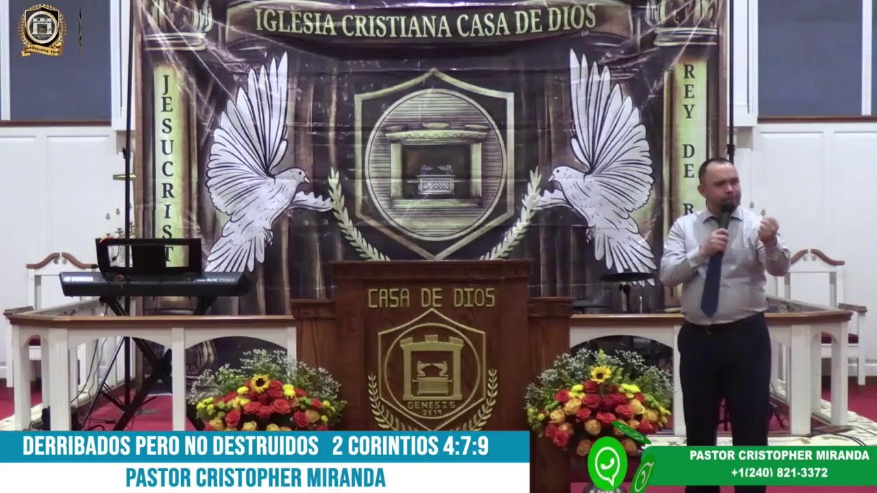 TODO TIENE SU HORA/// HECHOS 3 // PASTOR CRISTOPHER MIRANDA - YouTube