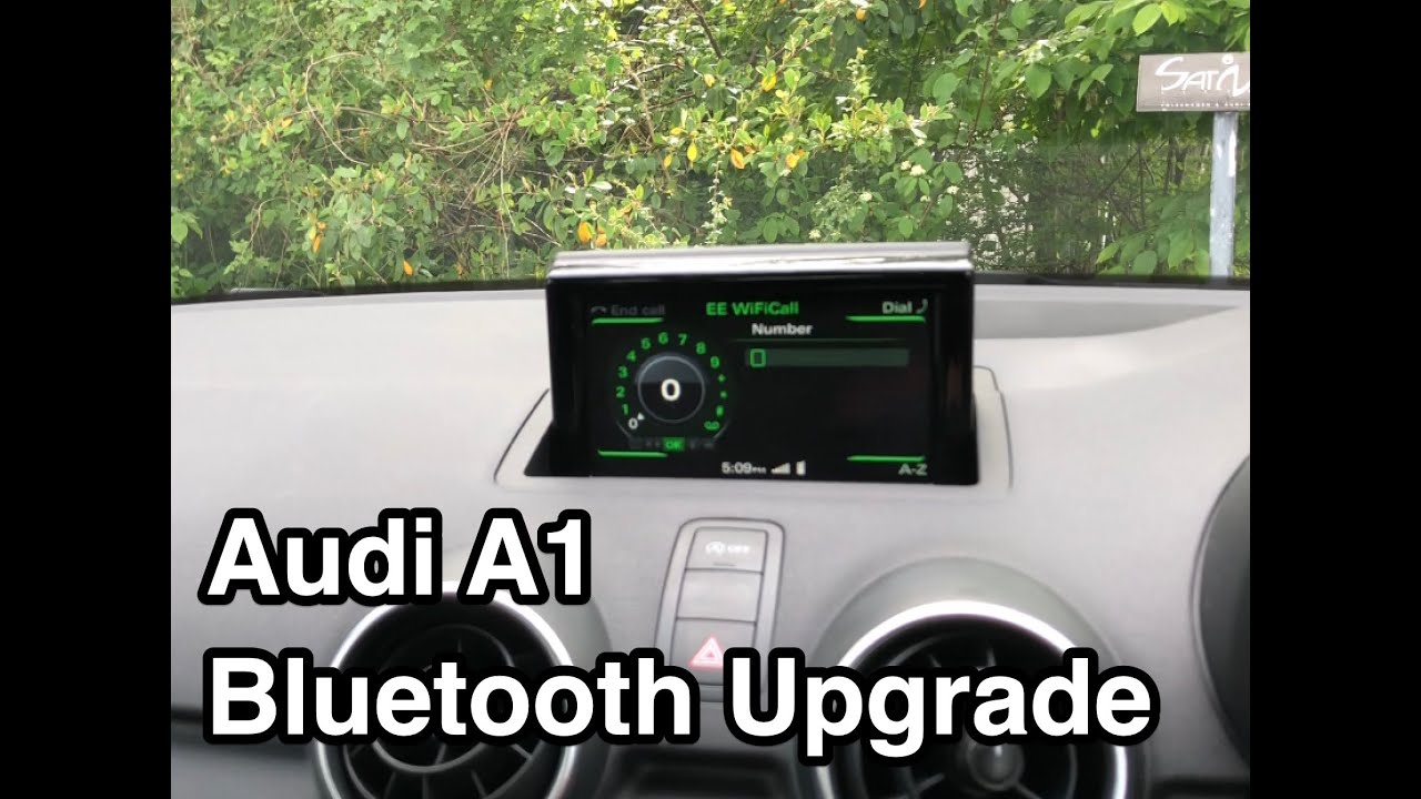 Audi A1 8X Bluetooth Upgrade - YouTube