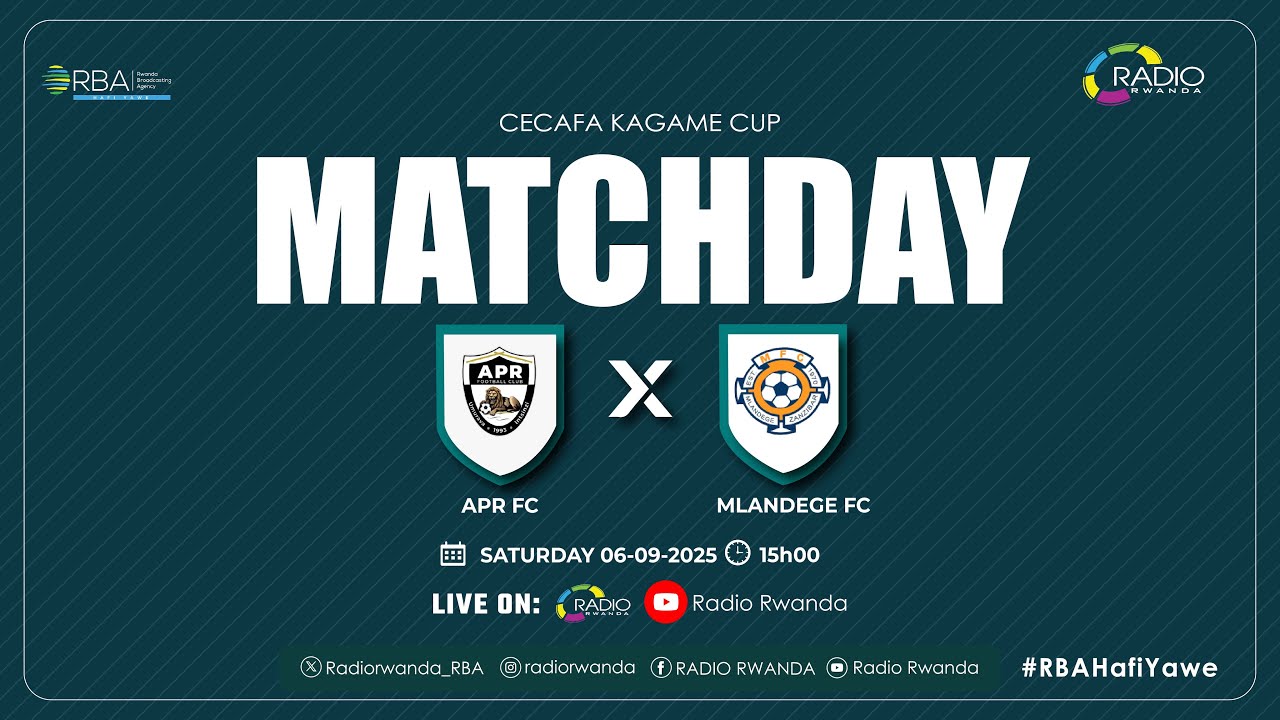 🔴LIVE: MLANDEGE FC 0-2 APR FC- #CECAFAKagameCup2025 - YouTube