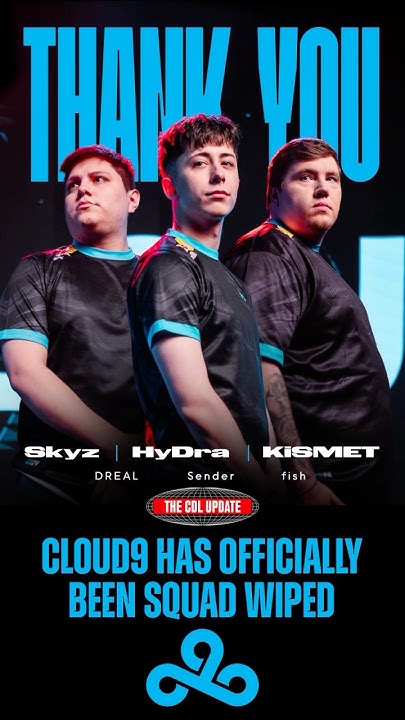Cloud9 officially squad wiped! Source: Cloud9 COD, Kismet & Sender on X #cloud9 #nysl #cdl - YouTube
