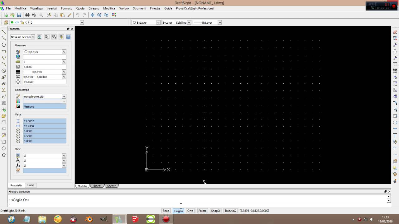 COME CREARE UN LOGO IN DRAFTSIGHT 1 PARTE - YouTube