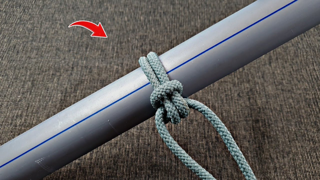 Perfect ways to tie a rope! the knot trick - YouTube