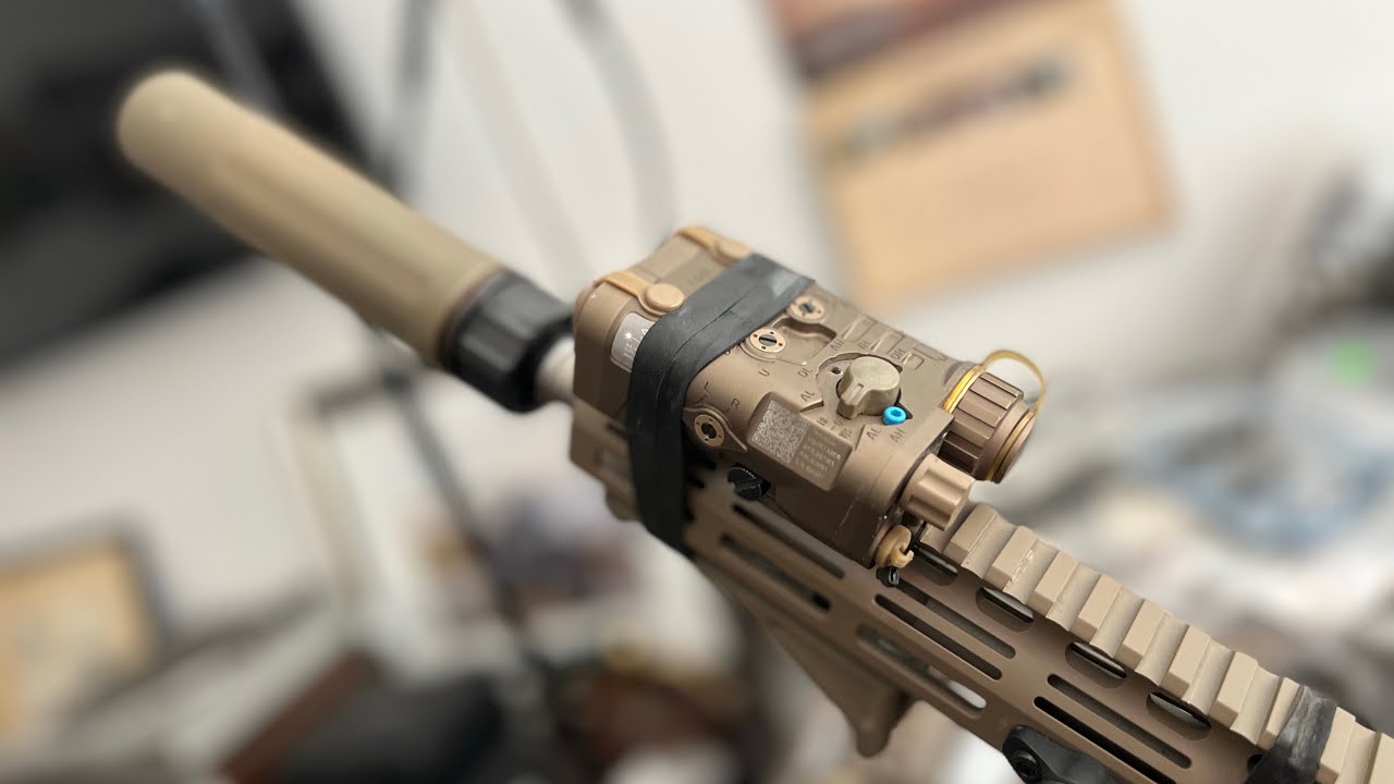 Tac Hack - Somogear NGAL IR Designator Ranger Band Mod - YouTube