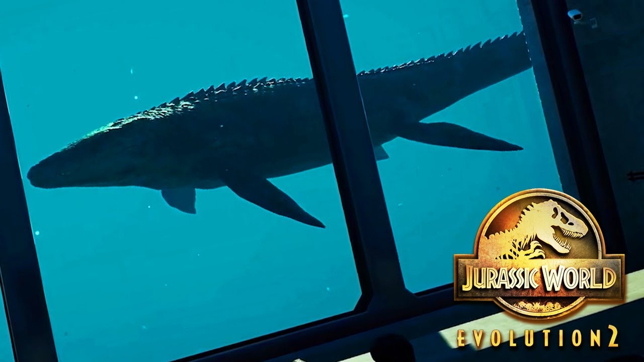 UNDERWATER VIEWING MOSASAURUS! New Evolution 2 Guide | Jurassic World ...