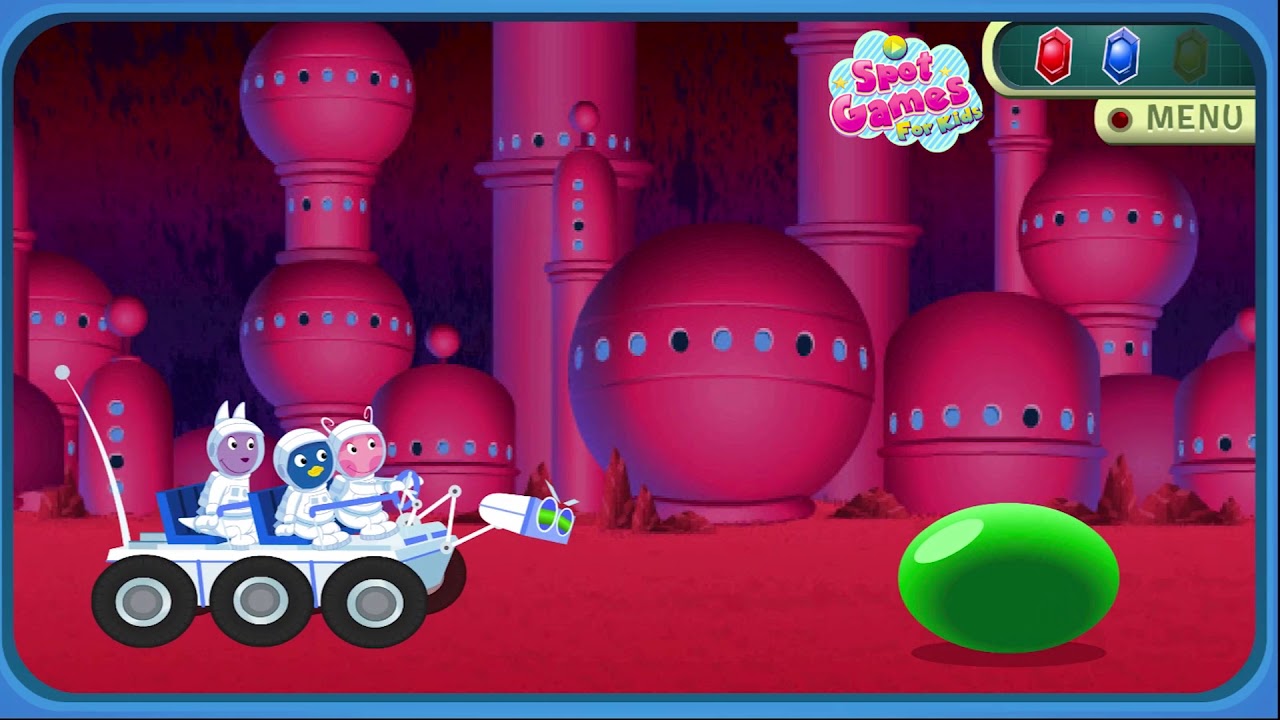 Backyardigans Mission To Mars Gameplay | Spot games for Kids - YouTube