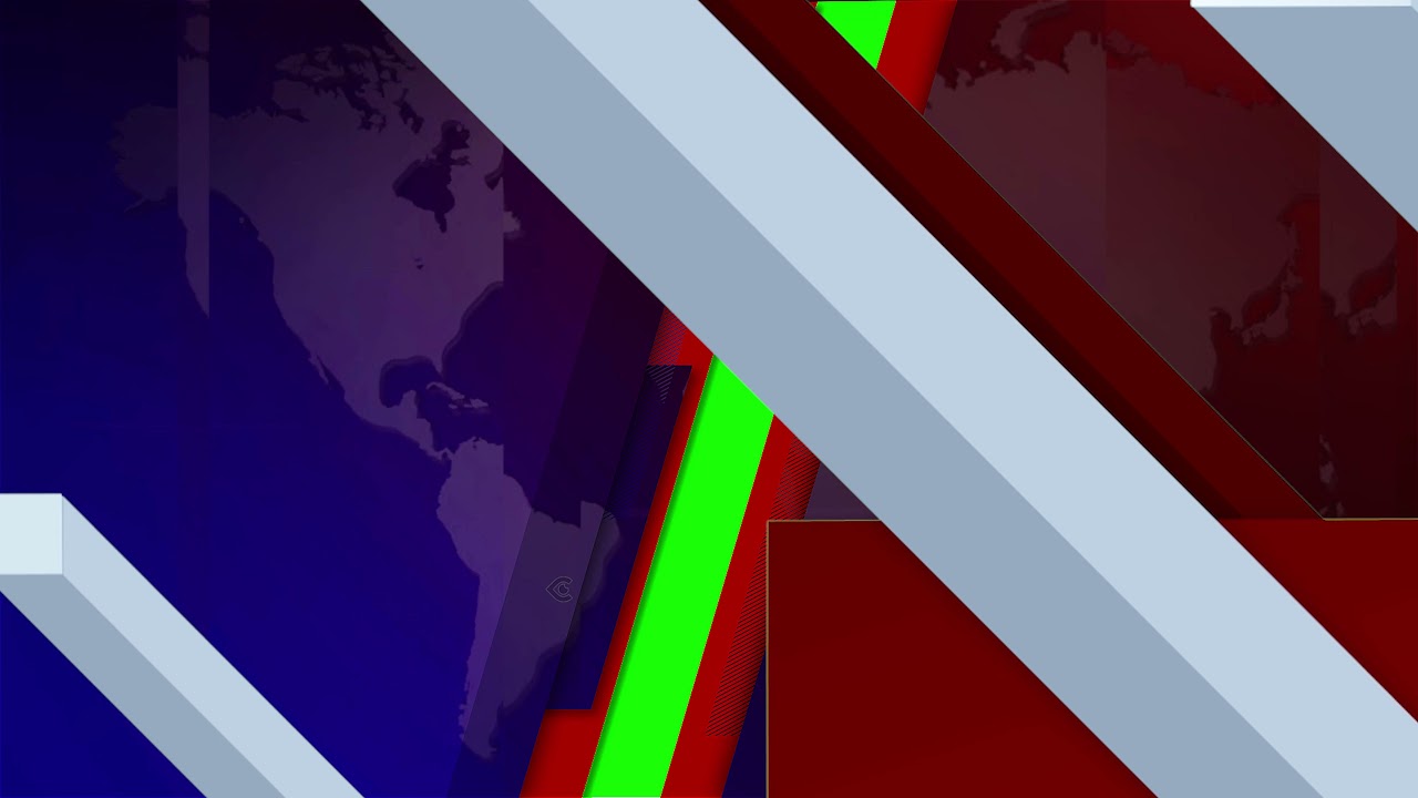 Glassy Red World News Speed News - Headlines Green Screen Template ...