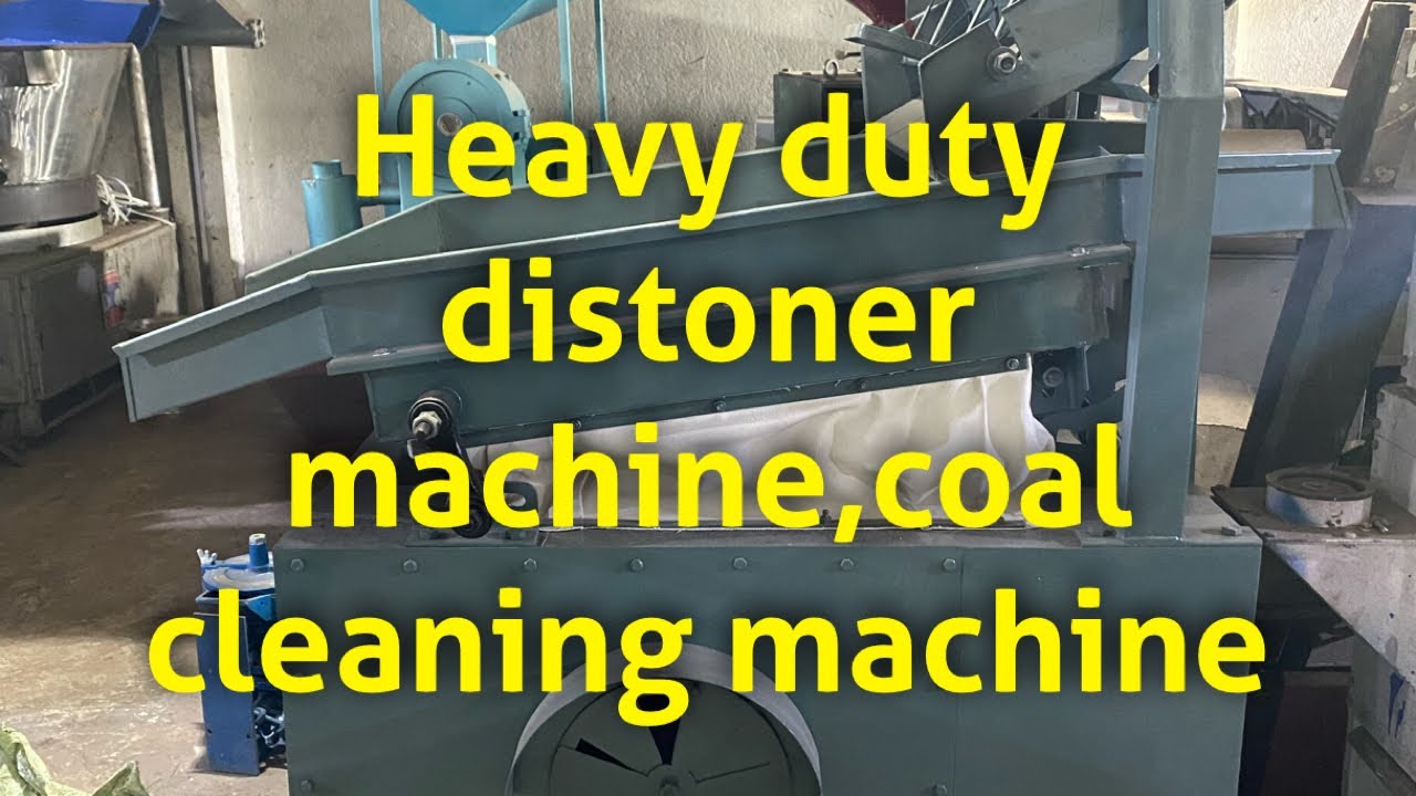 Heavy duty distoner machine,coal cleaning machine.contact no +91 90390 ...