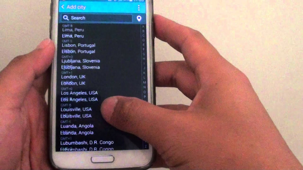 Samsung Galaxy S5 How To Add A Clock To World Clock YouTube samsung-galaxy-s5-how-to-add-a-clock-to-world-clock-youtube