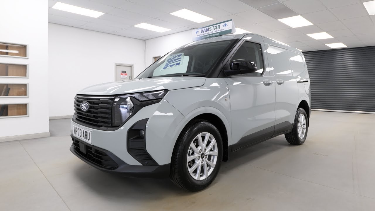 Ford Transit Courier 1.5 Cactus Grey EBL 100 BHP SWB Limited Edition ...