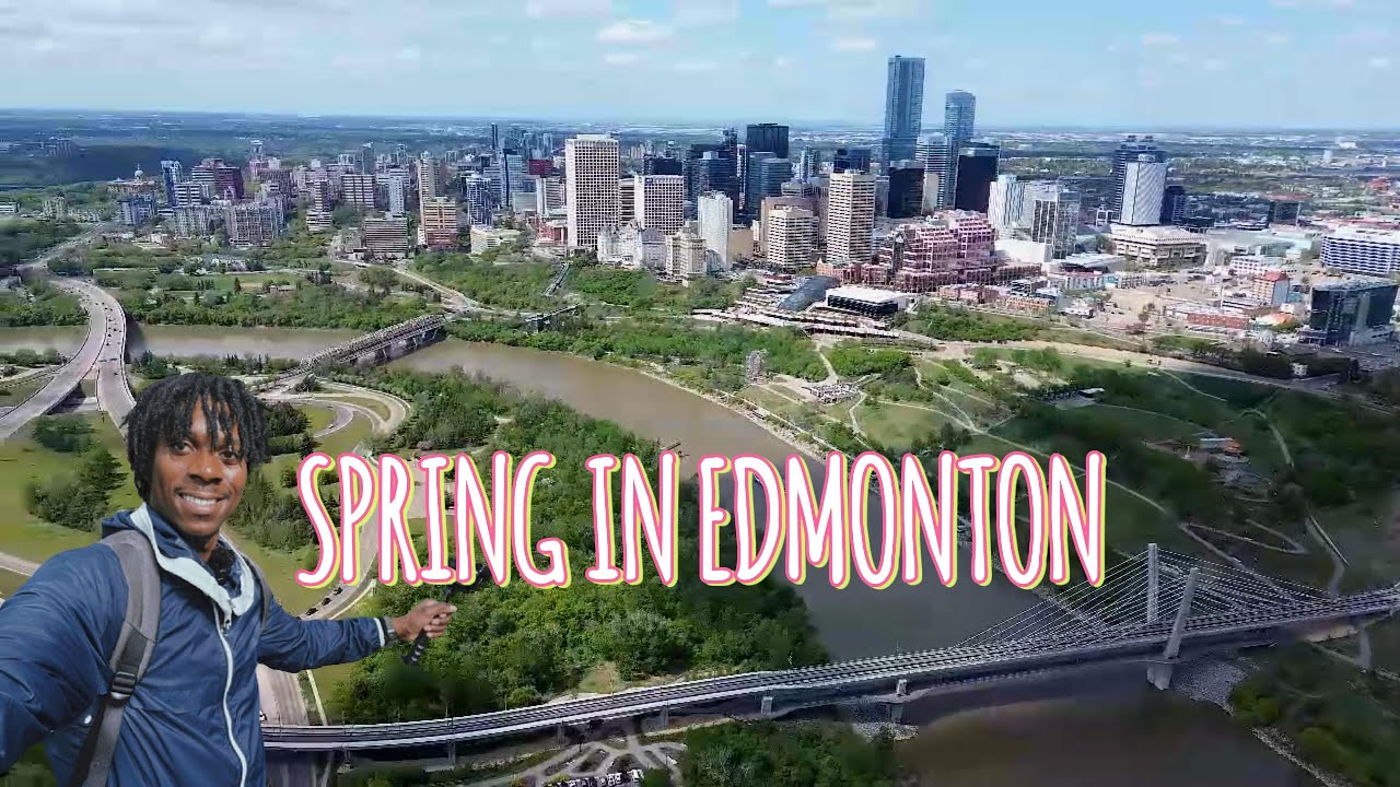 ITS FINALLY SPRING IN EDMONTON!!!! [hike vlog] - YouTube