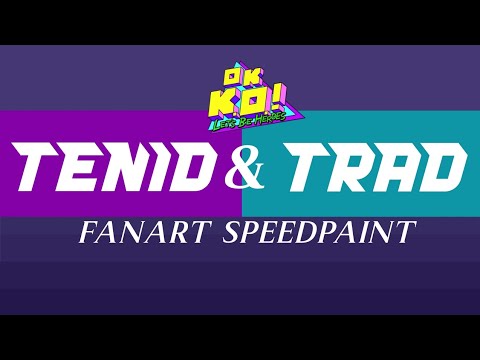 Turbo Enid & Turbo Rad [OK K.O.! Let's Be Heroes] Fanart Speedpaint! 💜💙 ...