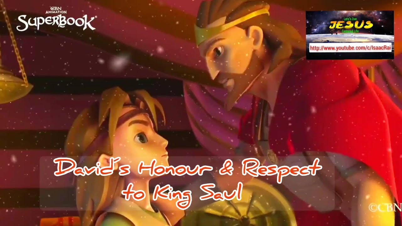 Superbook David and Saul Episode | David´s Honour & Respect to king ...