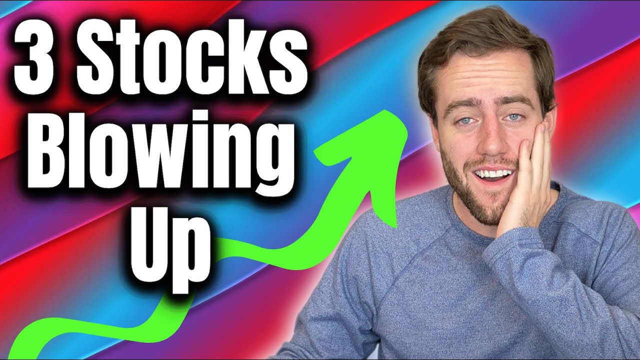 3 Stocks Going INSANE Right Now! - YouTube