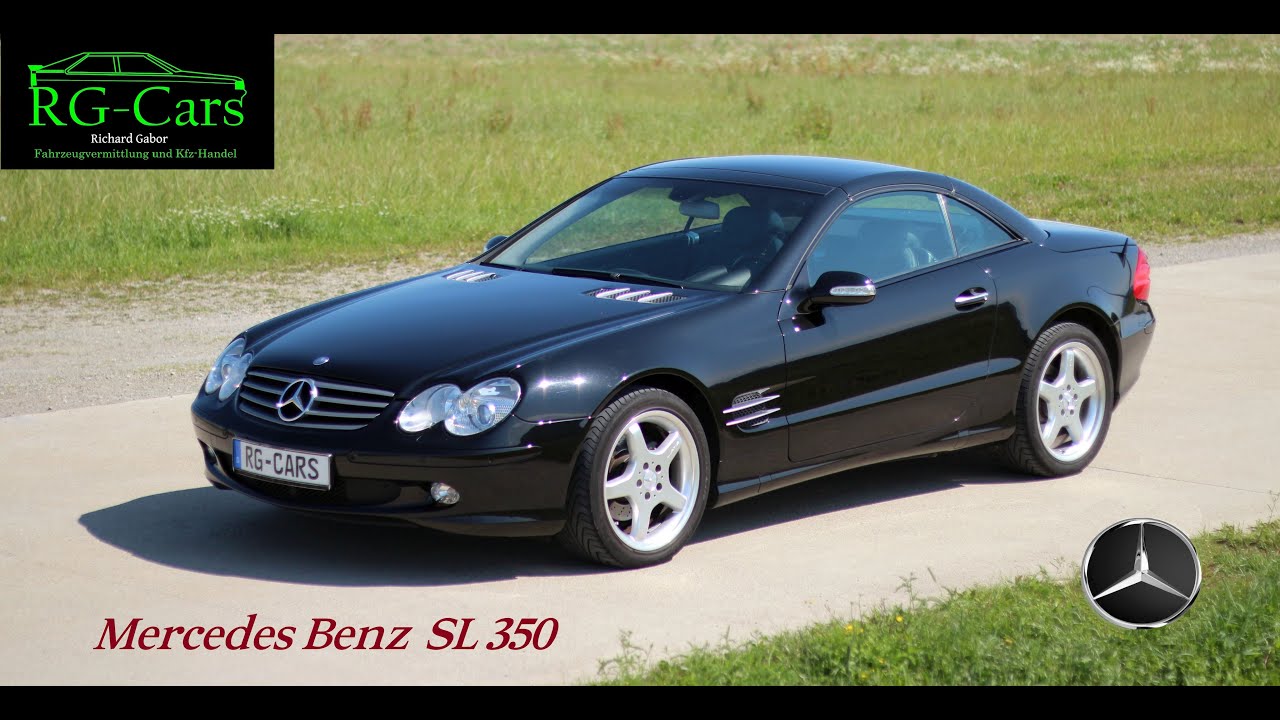 Mercedes SL 350 R230 V6 mit 3.7L ab sofort bei RG - Cars zu haben ...