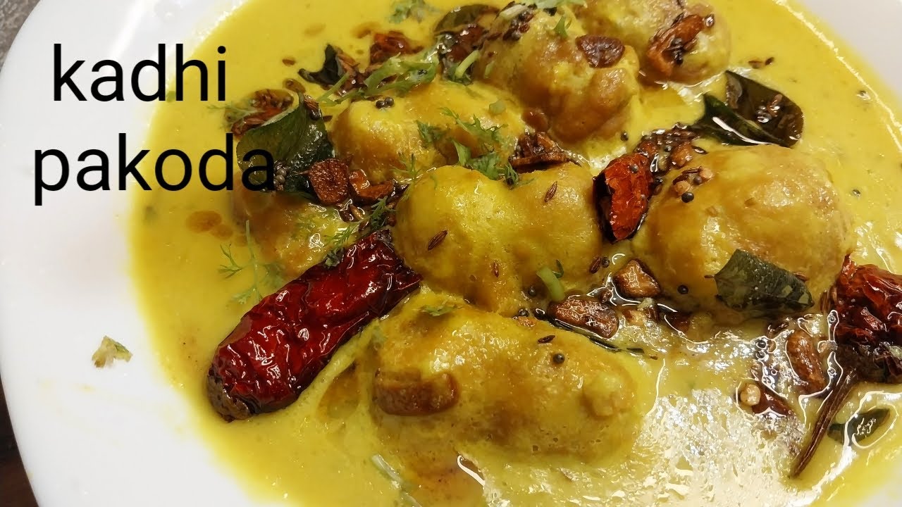 कढ़ी पकोड़ा की अब तक की सबसे आसान recipe|| kadhi pakoda recipe||cook with Sameera - YouTube