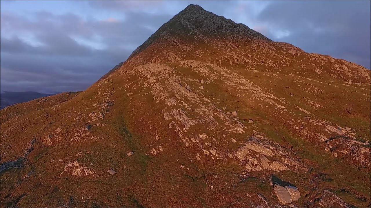 Ben Stack by drone, North West Scotland - YouTube