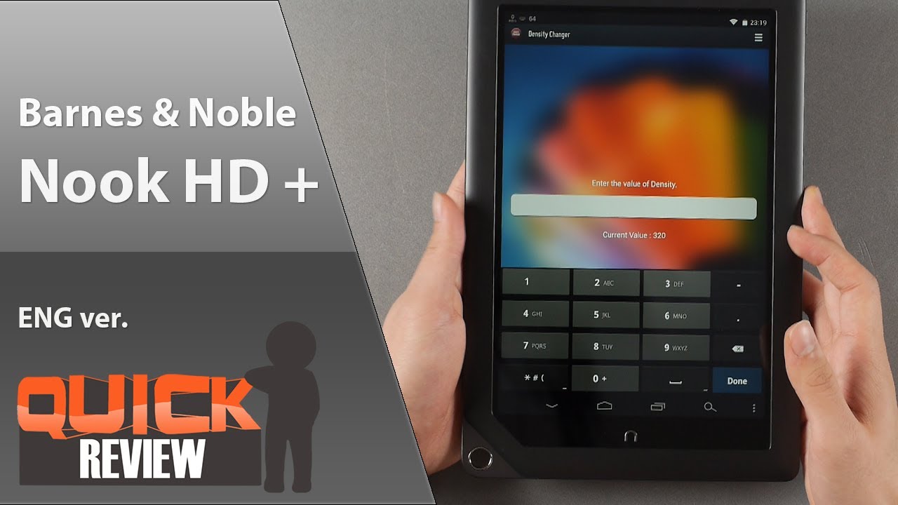 [EN] Nook HD+ Quick Review - YouTube