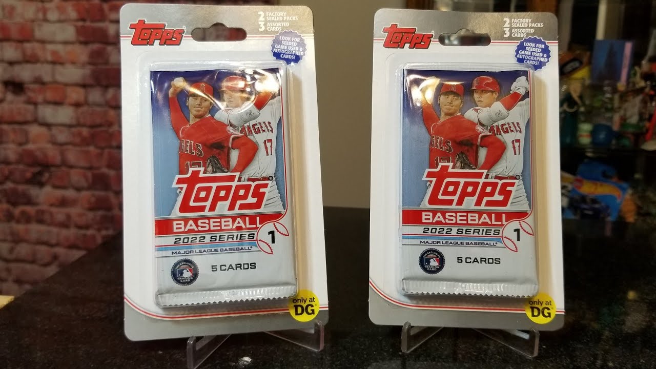 I Found more baseball cards at Dollar General series 1 - YouTube