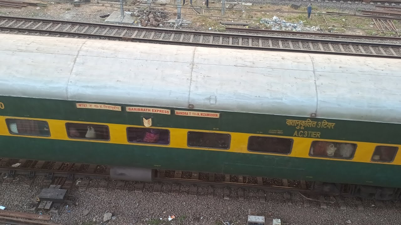 END OF ERA LAST ICF RUN OF INDIA'S FASTEST GARIB RATH EXPRESS FROM ...