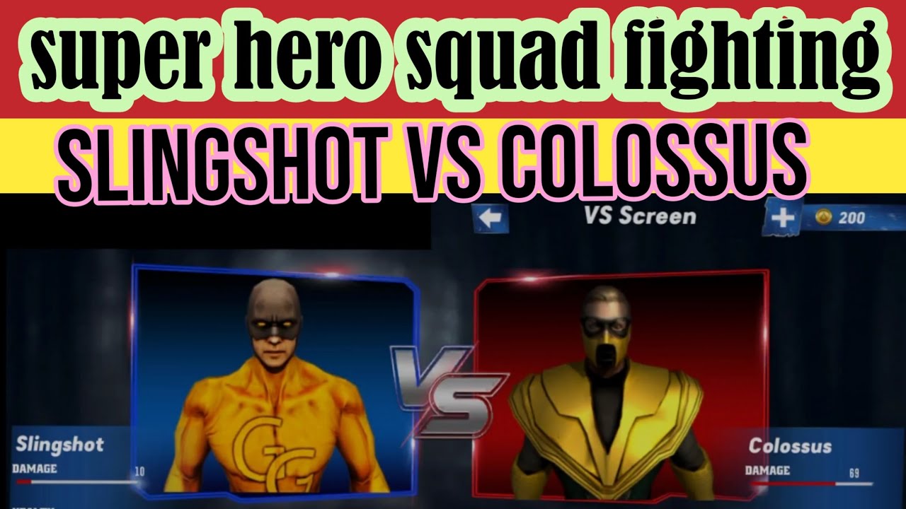 slingshot VS colossus action games Are You Ready To Super Hero Kung Fu ...