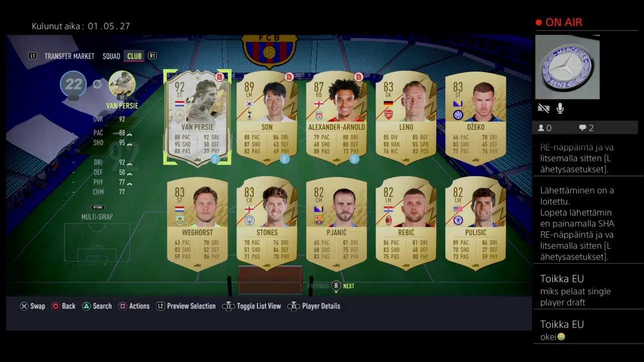 Fifa 22 Fut Draft Osa 5 Kausi 1 Purkkiin Youtube