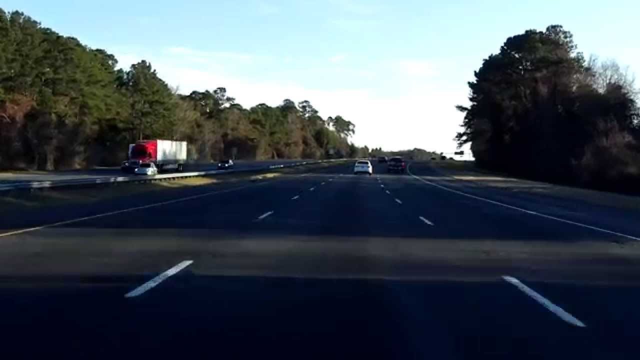 Interstate 95 - Georgia (Exits 14 to 22) northbound - YouTube