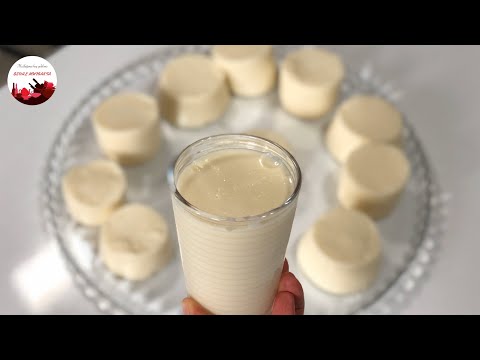 🔝Sabah Yaptım Akşam Bitti 🤩Bardakla Müthiş Kıvamı İle Hafif SÜTLÜ TATLI 🌱